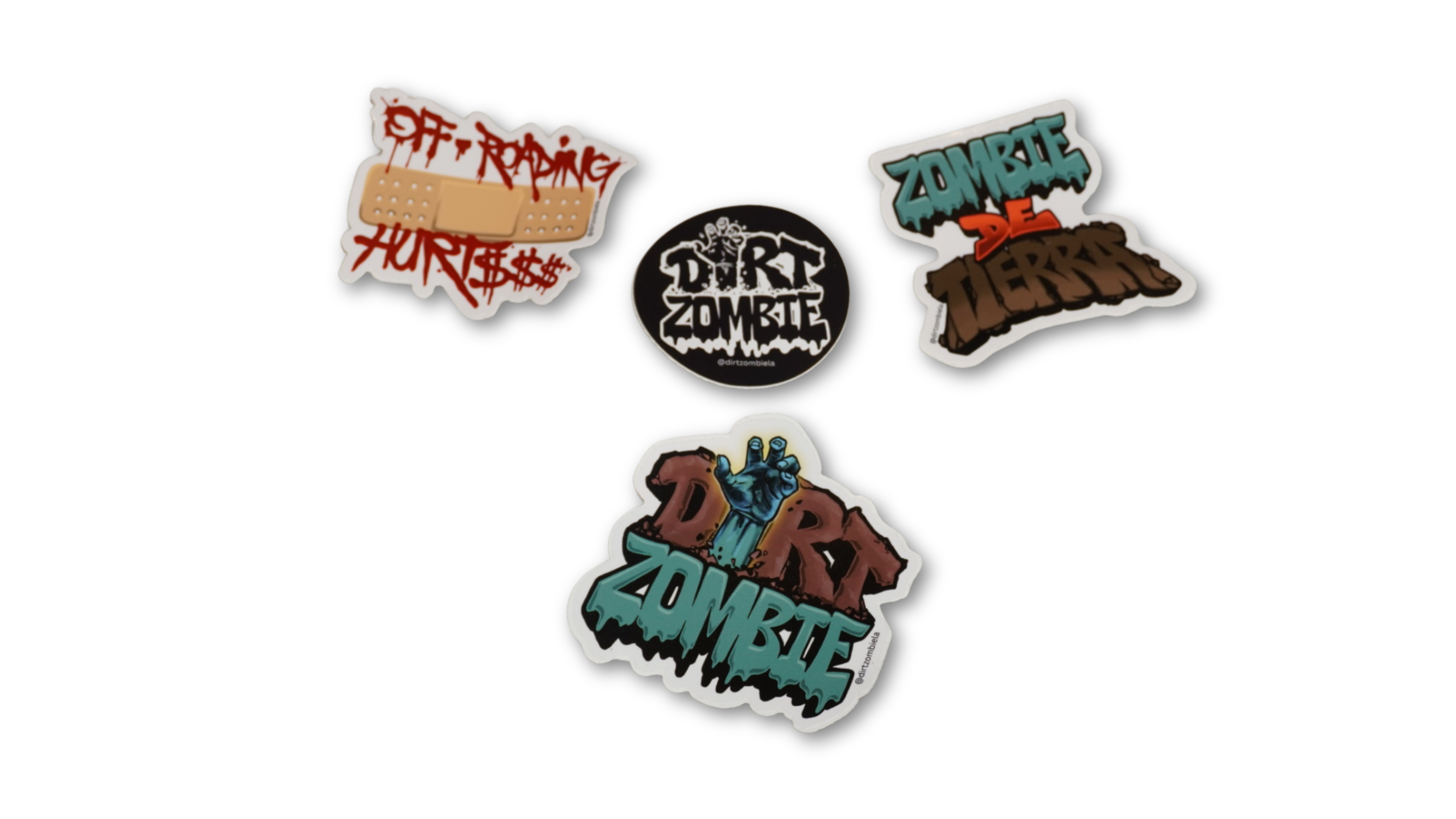 STICKER PACK – DIRT ZOMBIE